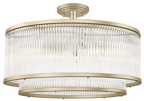 Zuma Line Luxusní stropní křišťálové svítidlo Sergio ⌀ 50,5cm Barva: Lesklá zlatá