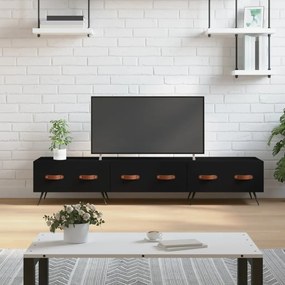 vidaXL TV skříňka 150 x 36 x 30 cm kompozitní dřevo [829127] Barva: Černá