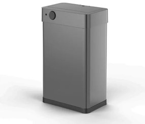 Bezdotykový odpadkový Jumbo koš 60l USB kabel zdarma, černá