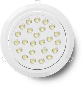 Podhledové LED svítidlo, Ø20,5cm, 24W, studená bílá