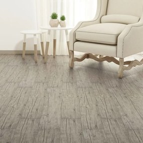 vidaXL Samolepicí PVC podlahová prkna 2,51 m² 2 mm [342877] Barva: světle šedá