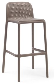 Nardi Plastová barová židle BORA Odstín: Bianco - Bílá