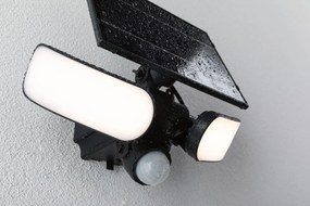 P 94610 Solární LED osvětlení zdí Sonlig pohybové čidlo (IR) IP65 hranaté 286x137mm 3000K 2x9W antracit umělá hmota - PAULMANN