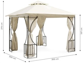 Stan s moskytiérou 3 x 3 m 2v1