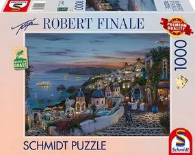 SCHMIDT Puzzle Západ slunce nad Santorini / 1000 dílků / od 12 let