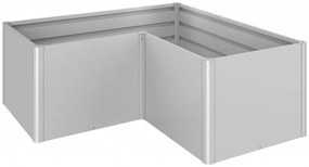 Biohort Květináč  - zeleninový záhon Plantbox Barva: Stříbrná metalická, Velikost: L2x1 201x201x77 cm
