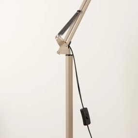 BRILAGI - Flexibilní stojací lampa TASKER 1xE27/60W/230V 184 cm béžová