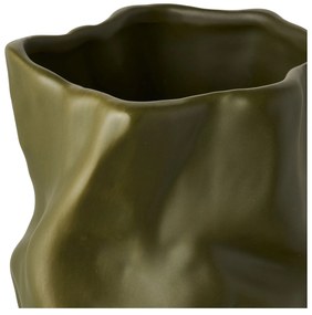 House Nordic Keramická váza VASE zelená