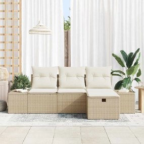 Set pohovek 4 ks polyratan 3360682