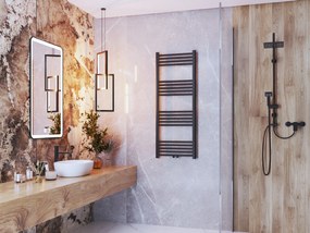 Erga Simple, topné těleso 1300x500 mm, 519 W, černá, ERG-LAV-SIMP-13050-BK