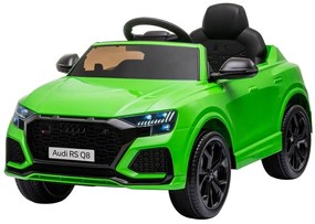 HračkyZaDobréKačky Dětské elektrické autíčko Audi Q8 RS zelené