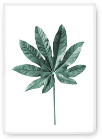 Plakát  Leaf Emerald Green