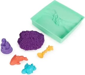 SPIN MASTER Kinetic Sand krabice s podložkou fialová / od 3 let