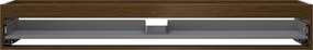 Mexen Box-A, závěsná skříňka 160 cm, 1 zásuvka, ořech, 91AX0-1600-235-1-86