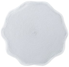 SADA 6KS PROSTÍRÁNÍ NA STŮL OTELLO (FI) 38 CM BÍLÁ