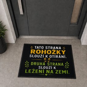 Mercury Flooring, Rohožka Slouží 40x60 cm, 40x60, černá