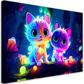 Gario Obraz na plátně Barevná koťata Rozměry: 60 x 40 cm