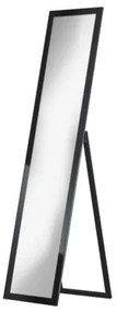 Stojicí zrcadlo v černém rámu SLIM 40x160 cm