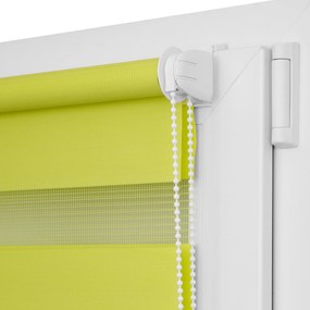 Roleta Den Noc neinvazivní soft Limetka 100x220 cm