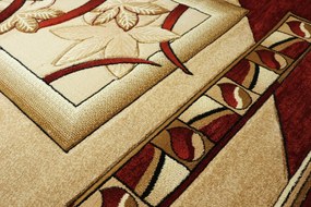 Berfin Dywany AKCE: 140x190 cm Kusový koberec Adora 5197 D (Red leaves) - 140x190 cm