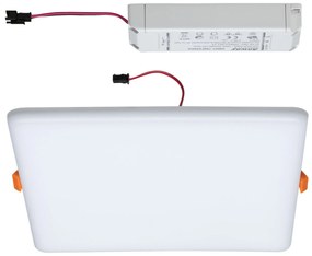 Paulmann 93066 Veluna VariFit, hranaté zápustné svítidlo, 22W LED 4000K, tříkrokové stmívání, 21,5x21,5cm, IP44