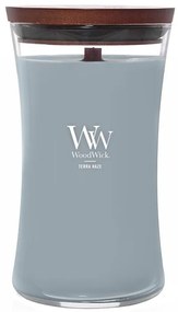 WoodWick vonná svíčka s dřevěným knotem Velká Terra Haze 610g