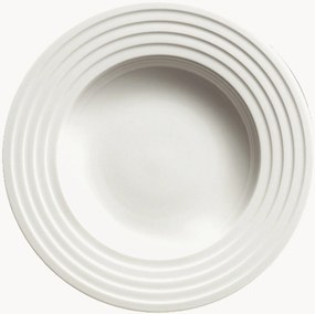 Sada hlubokých talířů z kostního porcelánu Fine Dining Relief, 6 dílů