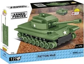 COBI 3104 Armed Forces Patton M48 / 127 kostek / 1:72 / od 6 let