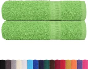 Ručníky do sprchy FROGN 2 ks jablečně zelené 70 x 140 cm 360 g/m² 137025