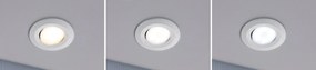 P 98197 LED vestavné svítidlo Calla 10ks sada IP65 kruhové 90mm 30° 10x5W 230V CCT bílá mat - PAULMANN
