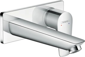 Hansgrohe Talis E, páková umyvadlová baterie pod omítku, montáž na stěnu, s výtokem 16,5 cm, chromová, 71732000