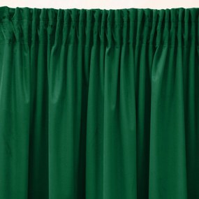 ZATEMŇOVACÍ ZÁVĚS NA PÁSCE PIERRE CARDIN SIBEL 140X270 CM TMAVĚZELENÁ