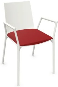 WIESNER HAGER - Konferenční židle MACAO 6837 - s područkami a čalouněným sedákem