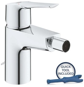 Grohe QuickFix Start - Bidetová baterie s řetízkem, chrom 32281002