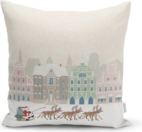 Povlak na polštář s vánočním motivem 43x43 cm Merry Christmas – Mila Home