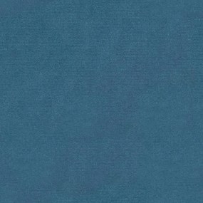 Lavice modrá 80 x 45 x 60 cm samet - Default Title