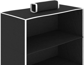 Závěsný organizér na oblečení 2 ks s 10 policemi textil 288327