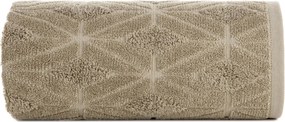 BAVLNĚNÝ RUČNÍK SENDI SADA 6KS 50X90 CM SVĚTLEHNĚDÁ