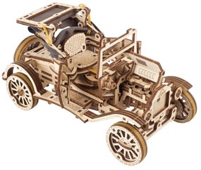 Ugears 3D dřevěné mechanické puzzle Historický automobil UGR-T