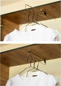 Šatní skříň EDEN 12 bílý + šedý Vzor 1