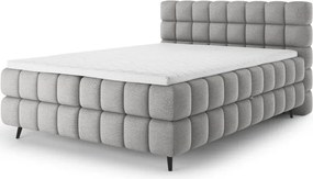 Kontinentální postel Sabrina 160x200, šedá (royal 04)
