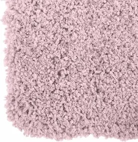 MSV MICROFIBER světle růžová / Koupelnová předložka / 50 x 70 cm / mik