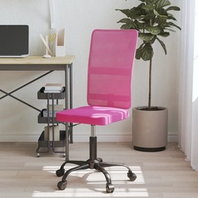 vidaXL Kancelářská židle výškově nastavitelná síťovina [353005] Barva: Růžová