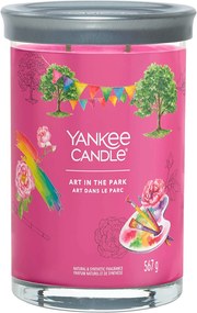 Yankee Candle vonná svíčka Tumbler ve skle velká Art in the park 567g