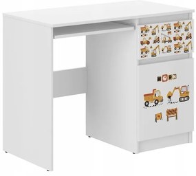 Dětský psací stůl pro malé stavitele 77x50x96 cm