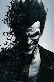 Umělecký tisk Batman Arkham - Joker