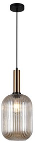 ITALUX PND-5588-1L-BRO+AMB - Lustr na lanku ANTIOLA 1xE27/40W/230V bronz