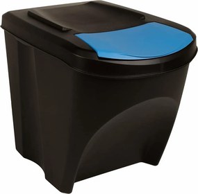 Stohovatelné odpadkové koše 4 ks antracitové 100 l 316185