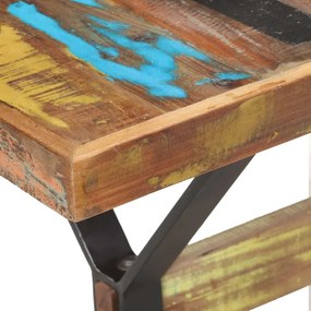 Jídelní stůl 140 x 70 x 76 cm masivní recyklované dřevo 321607