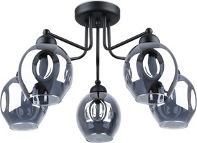 Sollux Lighting Lustr FILLAN 5 černý